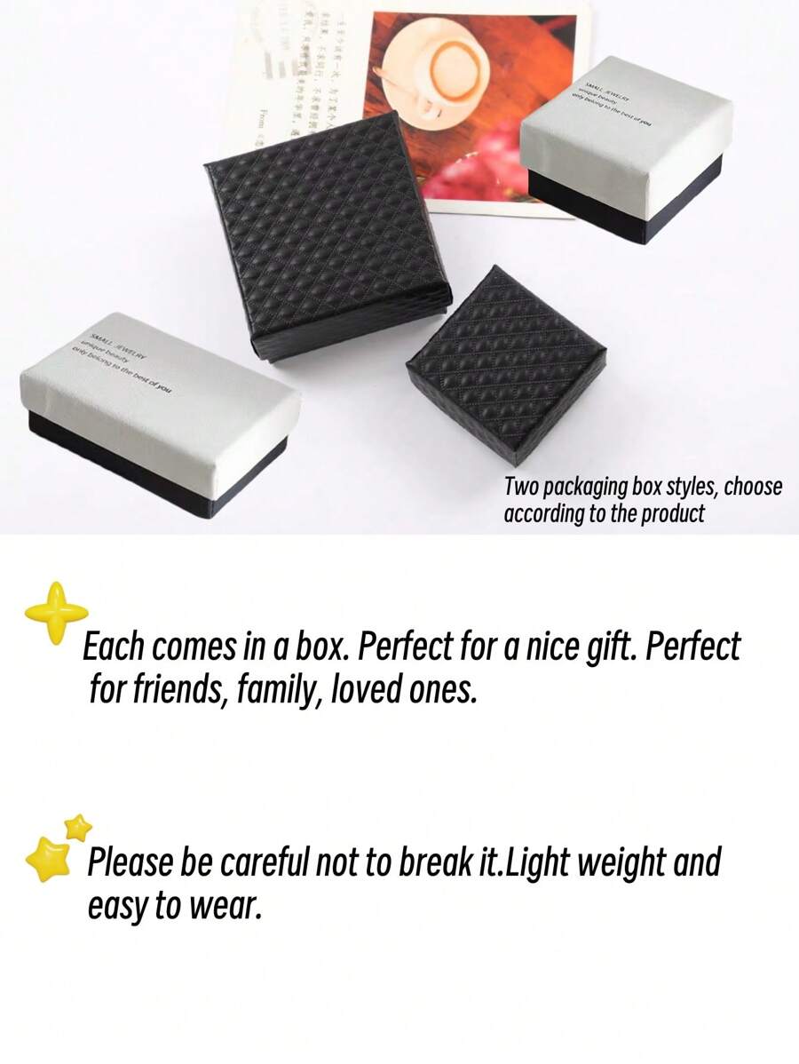 2PCS Glass Handmade Ear Plugs Glass Shell Teardrop Heart Shape Blue ...