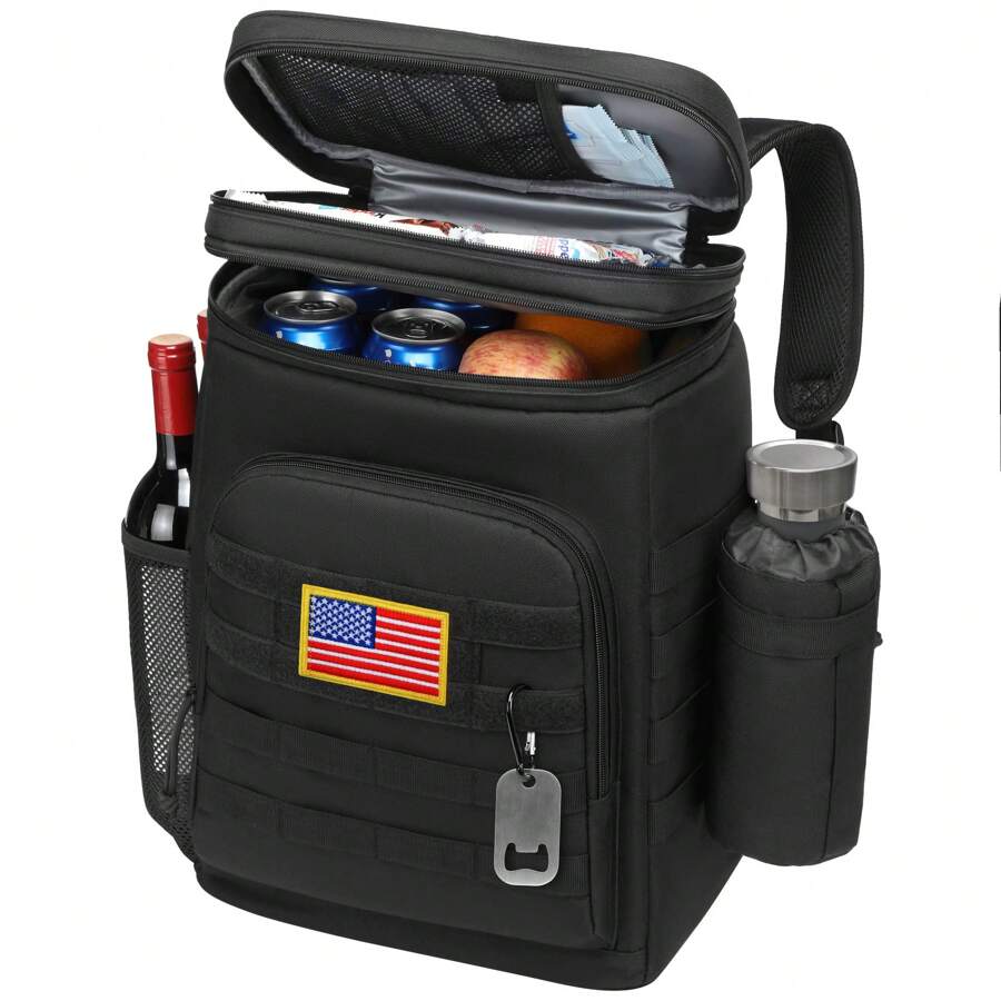Backpack Cooler 33 Cans Lunch Backpack For Men Work - Soft Cooler ...