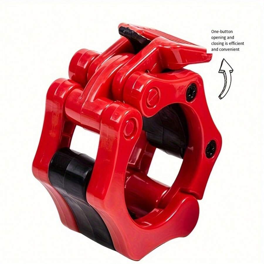 1 Pair Large Barbell Safety Buckles, Quick Fixed Dumbbell Weight Lock ...