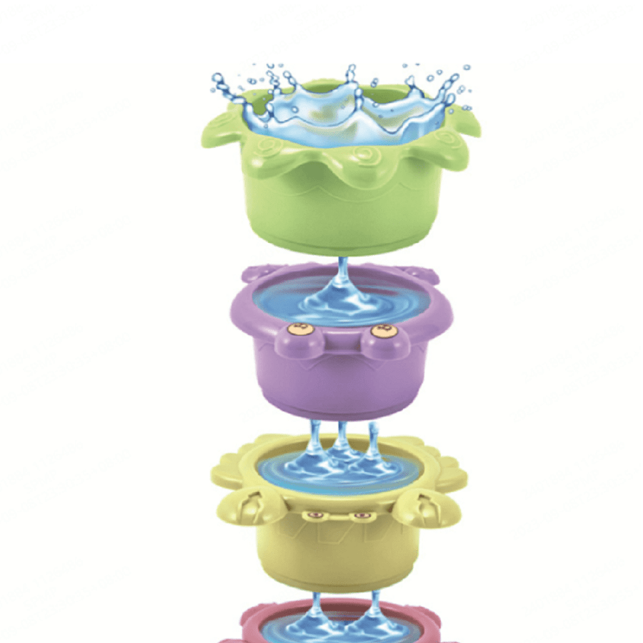 2024 New 6-Piece Set Of Colorful Jenga Marine Life Hourglass Spoon ...