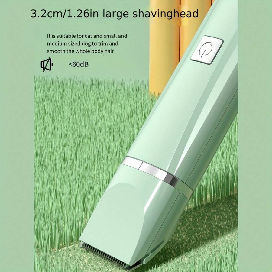 1pc 4-In-1 Electric Fur Trimmer And Nail Grinder For Cats And Dogs ...