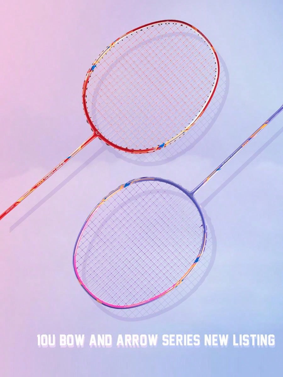 SALYWEE 1pc With Free Bag&Shuttlecocks 3pcs 100% Full Carbon Badminton ...