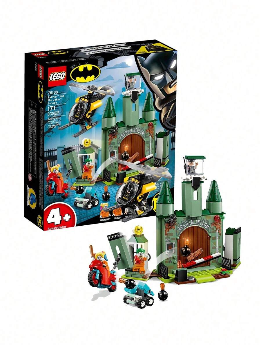 LEGO Building Block Sets 76138 Batman: Joker Escape Assembling Block ...