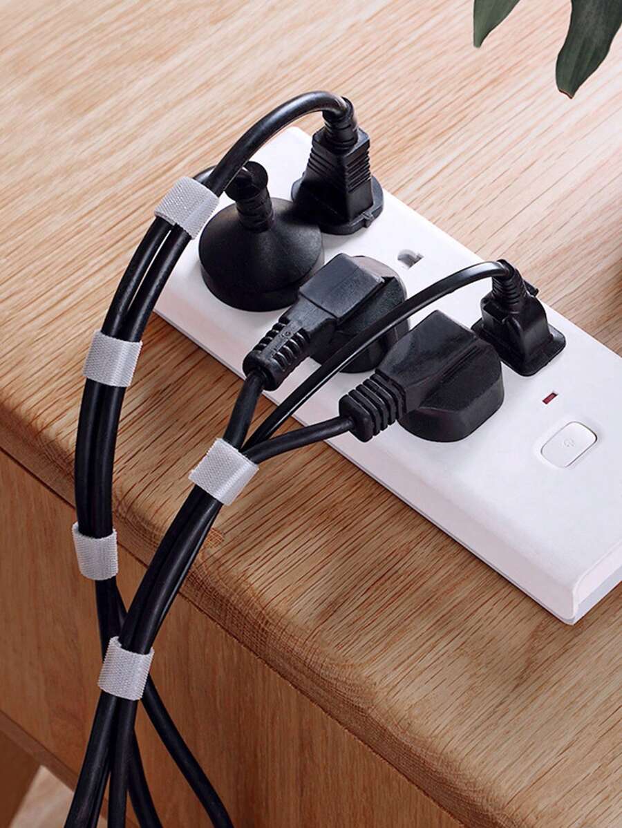 3m/5m/10m Cable Organizer Hook-And-Loop Wire Tie With Buckle For Fixing ...