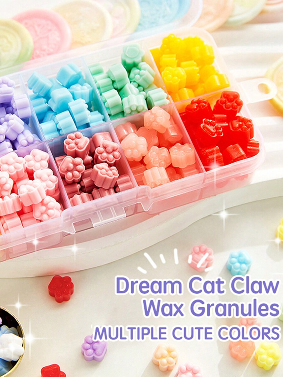 Ensemble De Sceau De Cire, Comprenant Toutes Les Perles De Cire, Des ...