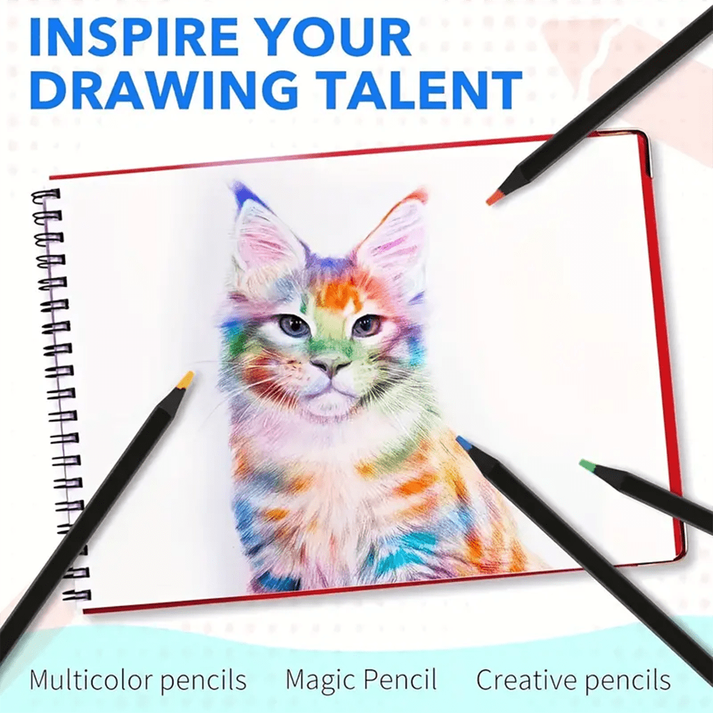 Black Edition Colored Pencils - 36 Count, Black Wood And Super Soft ...