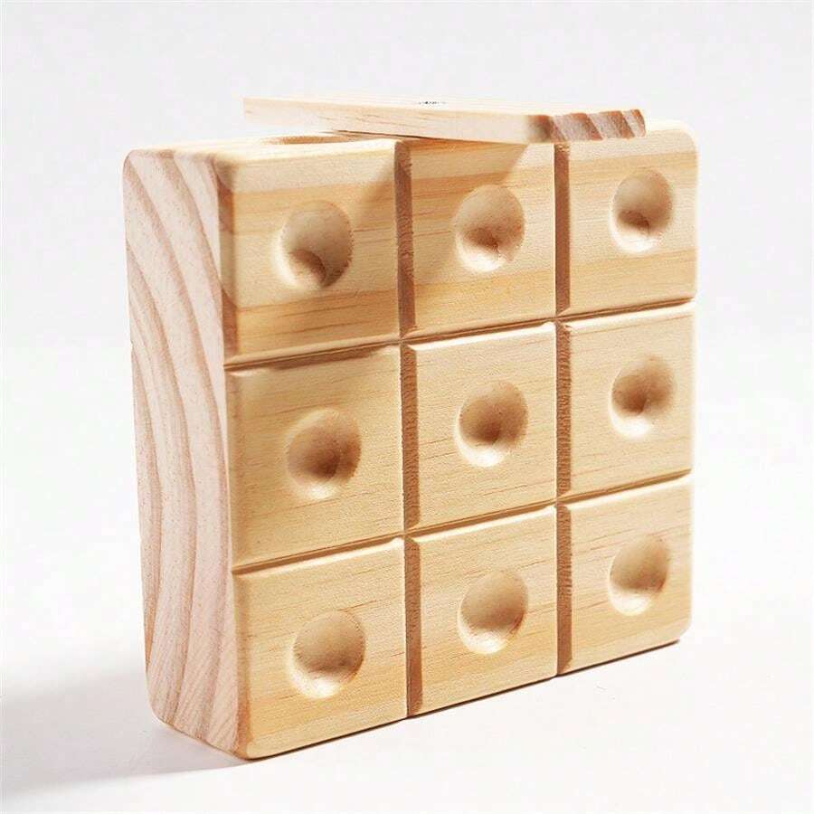 Nine-Grid Tic Tac Toe Desktop Board Game Chessboard For Two Player ...