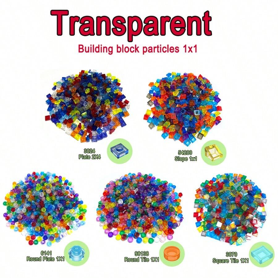 Transparent Building Block Pixel Art Painting Mosaic Drawing 3024 98138 ...