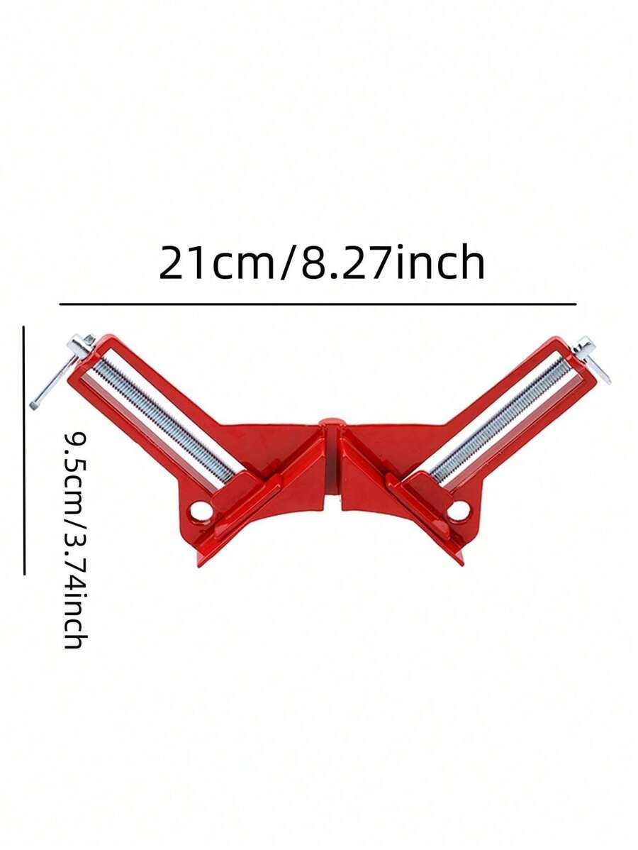 90 Degree Right Angle Clamp Clip DIY Corner Clamps Quick Fixed Glass ...