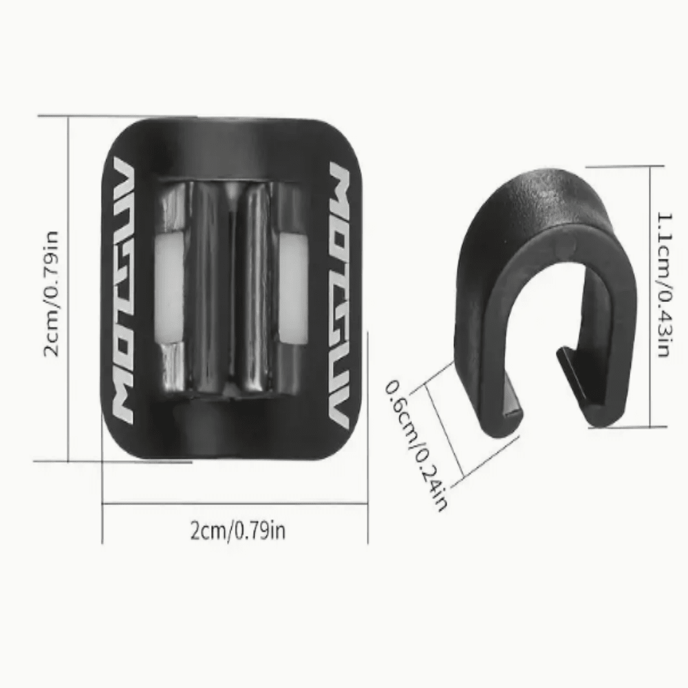 2pcs Mountain Bike Cable Tube Housing Fixed Holders, Brake & Shifting ...