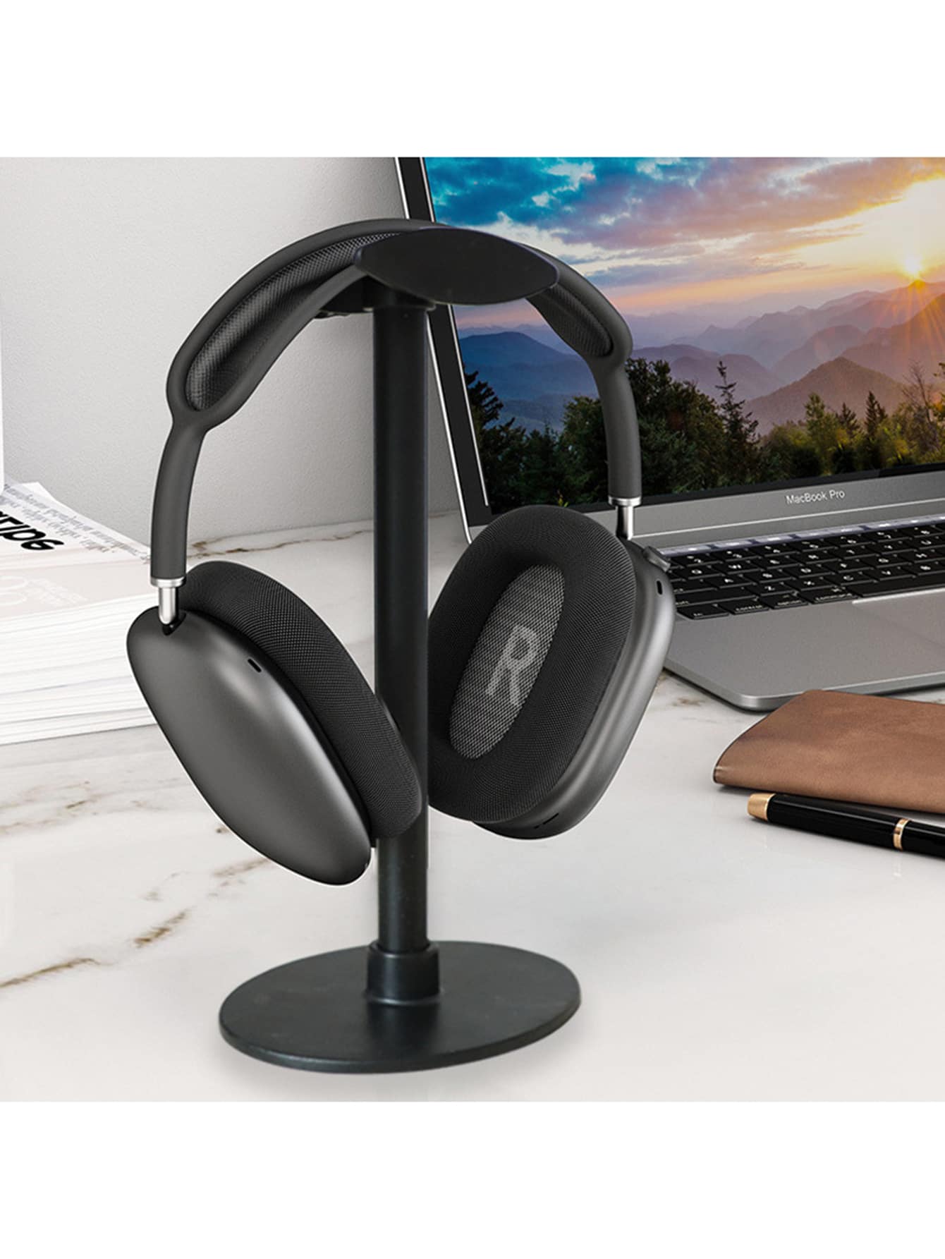 RIKYA Arphone Stand Detachable Headset Display Stand Desktop Storage ...