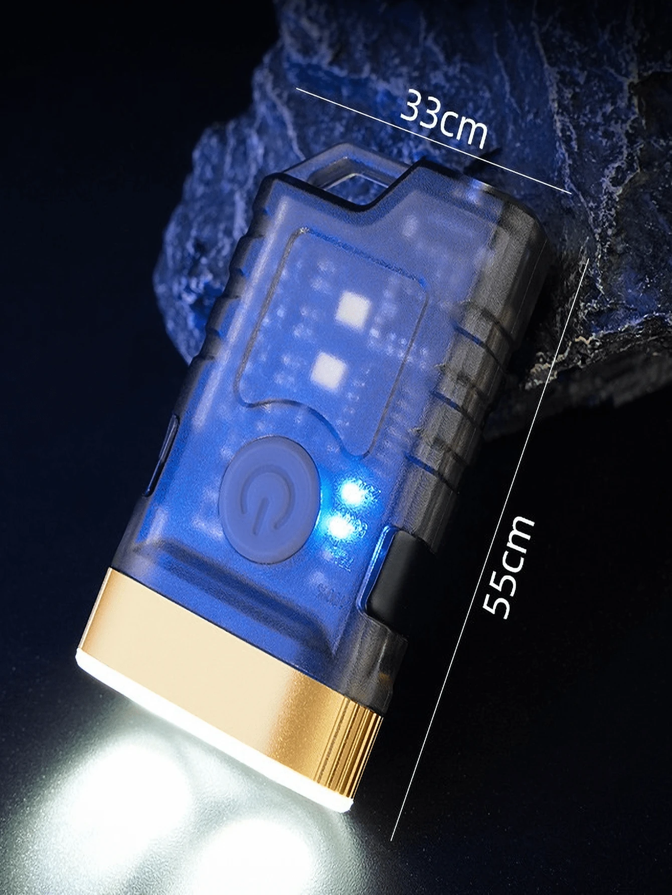 A Multifunctional Compact Flashlight, Portable Keychain Hat Brim ...