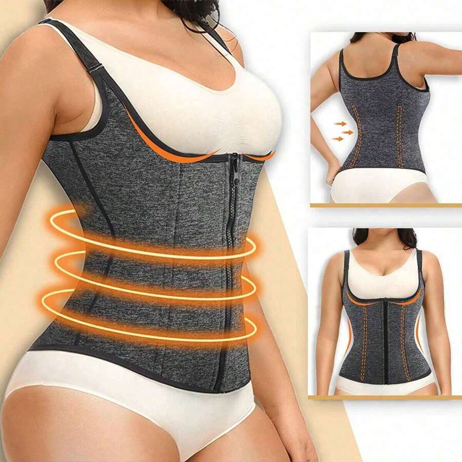 Women's Waist Training Belt, Sauna Workout Stomach Control Belt Bodysuit To Reshape Waist Line ...