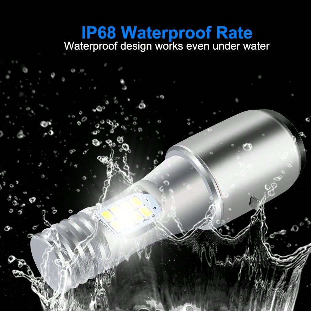 H4 H6 P15D BA20D Led Motorcycle Headlight Bulb Canbus 12V 24V Fog Light ...