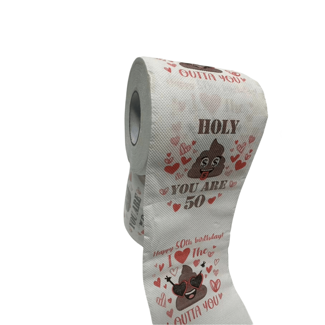 1pc, Funny Birthday Party Tissue Paper, Cartoon Poop Pattern Printed ...