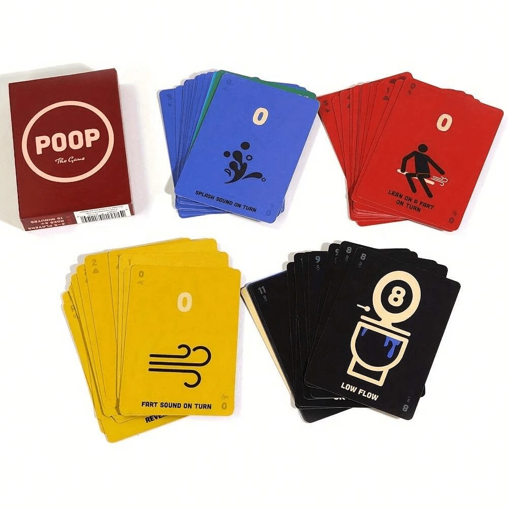 Poop: The Game - Friendly Party Game For Teenagers And Adults - Card ...