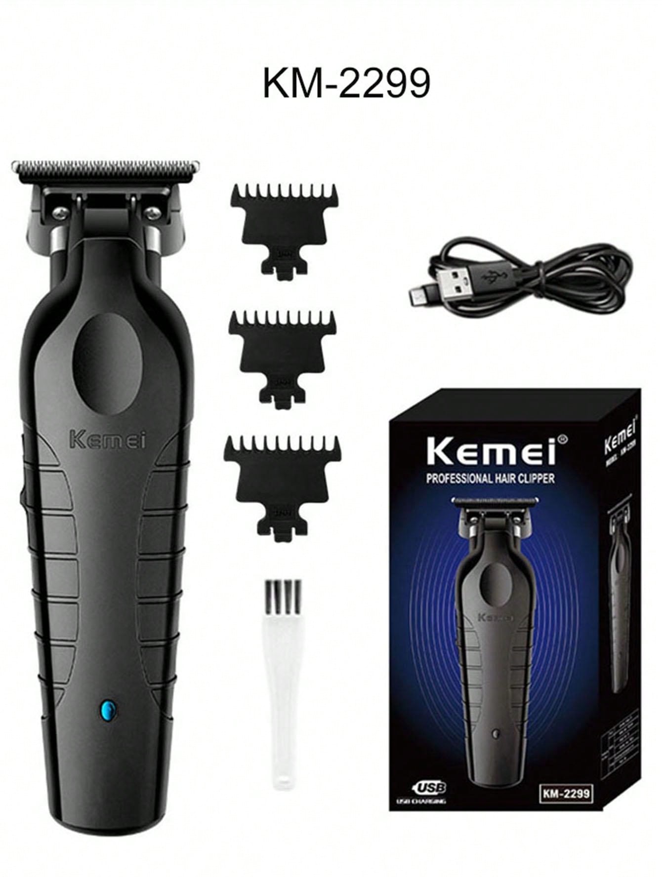 3Pieces Kemei Brand Professional Hair Clippers And Shaver Set KM-2996 ...