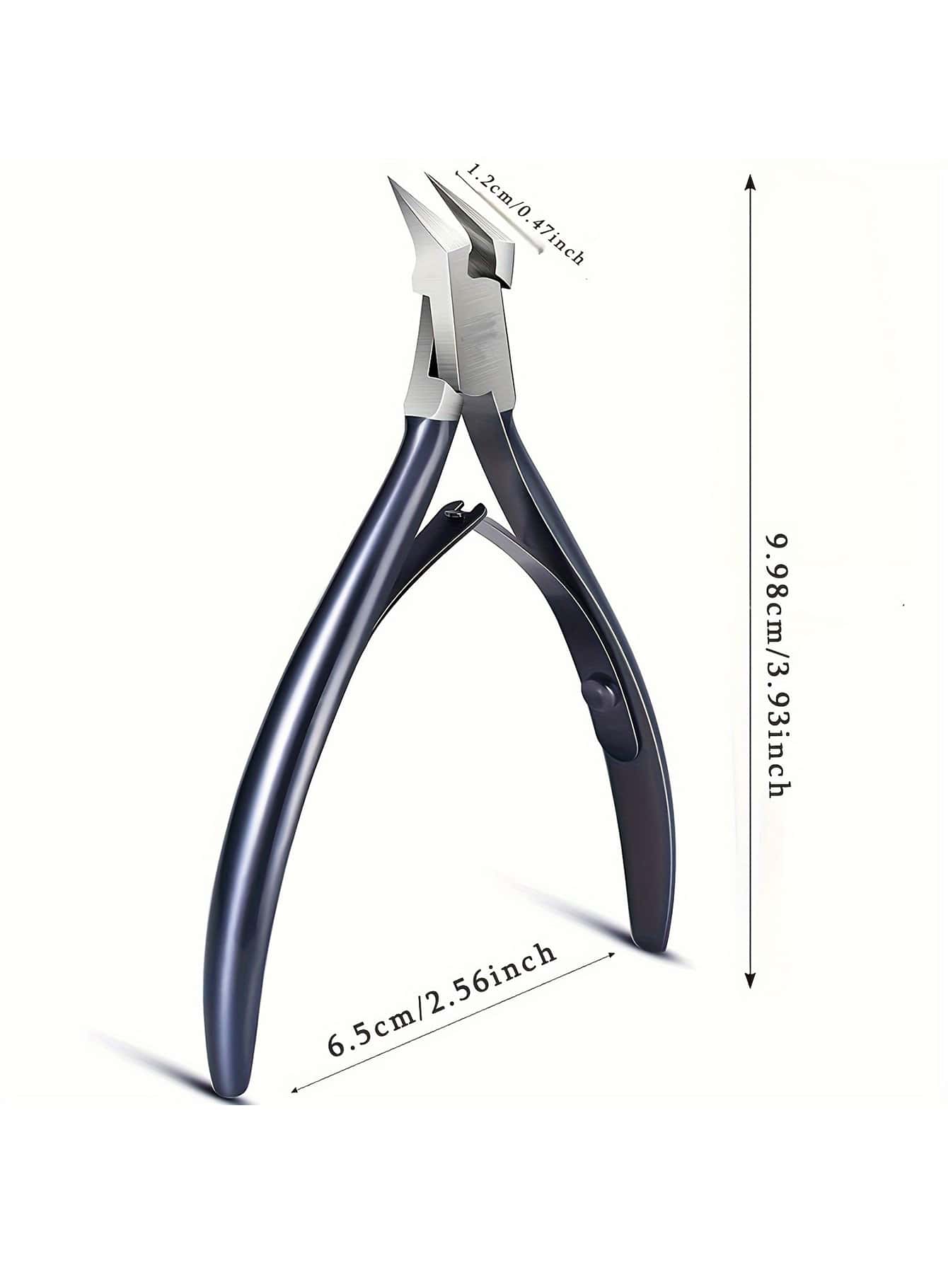 1pc Stainless Steel Toenail Clippers With Sharp Pointed Tip For Ingrown ...