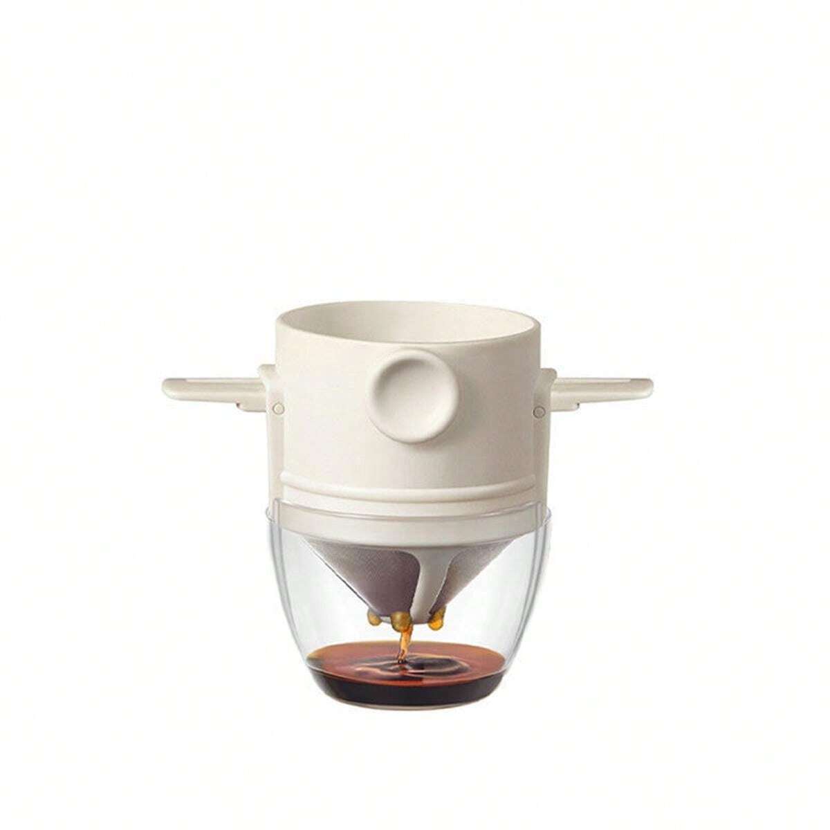 1 Set Of Coffee Filter Funnel Portable Foldable Ear Hanging Hand Brewed ...