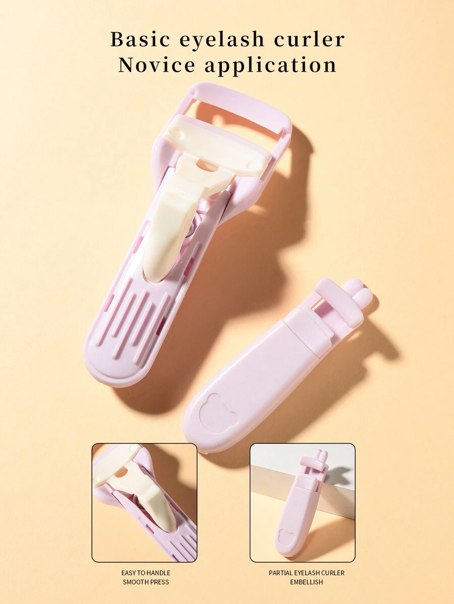 Combination Flower Eyelash Curler & Wide Angle Partial Segment Eyelash ...