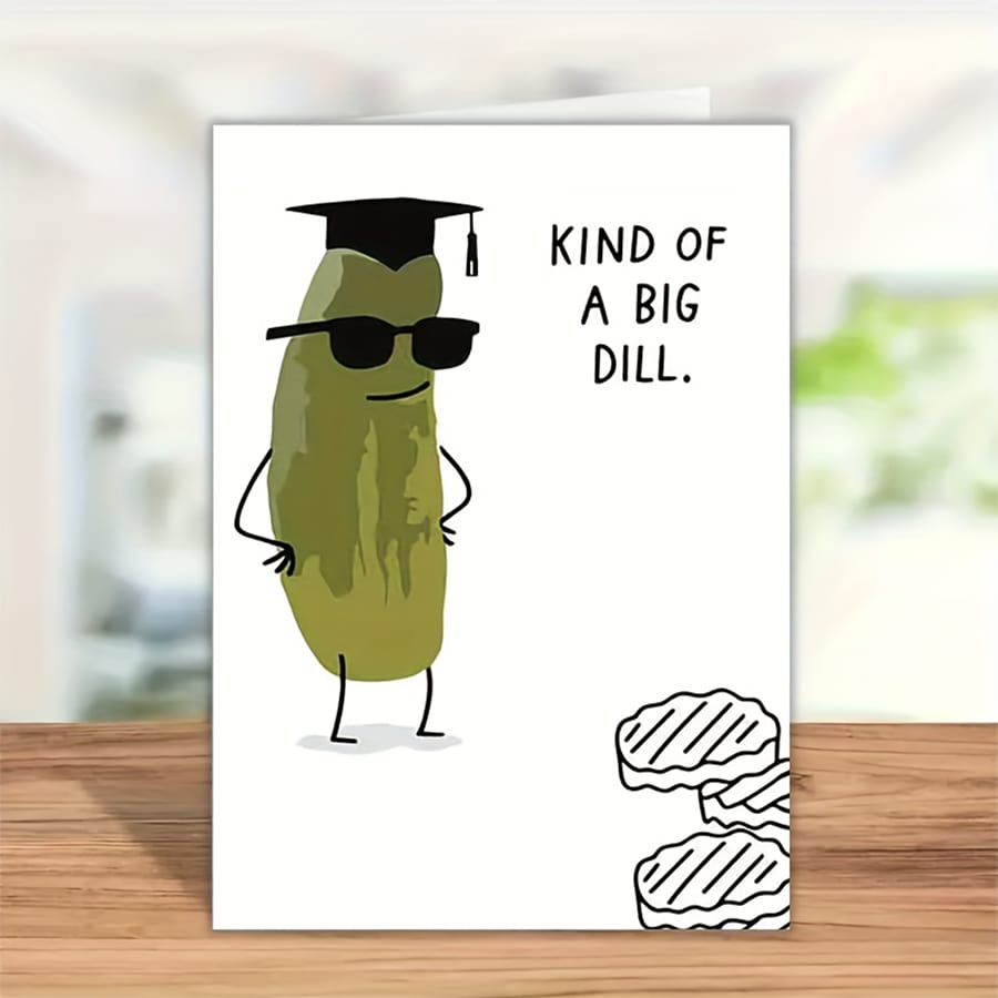 1pc Funny Creative Graduation Card Funny Graduation Card For Her Or For ...