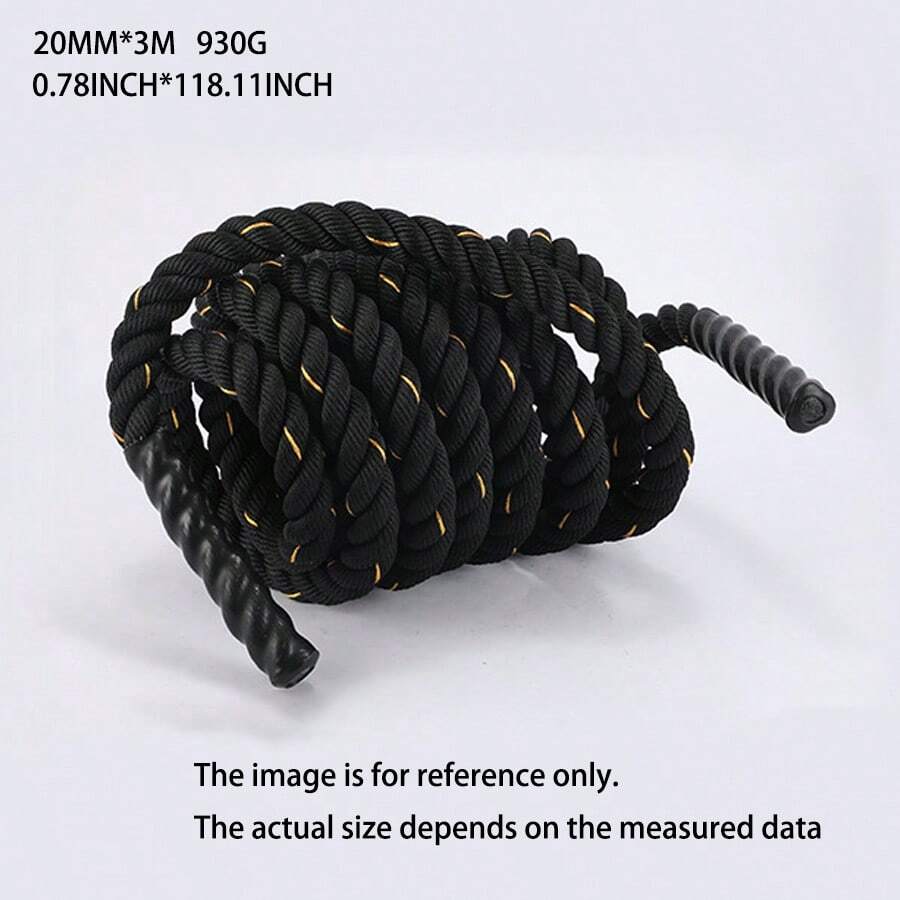 20mm*3m Fitness Strength Training Weight-Bearing Skipping Rope Physical ...