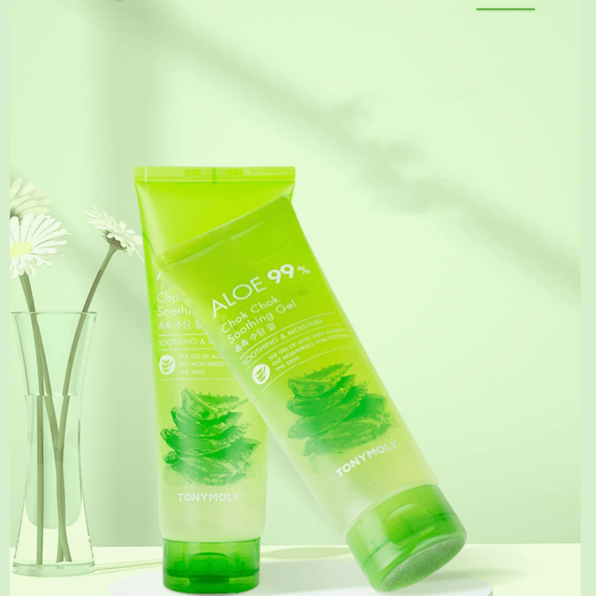 Gel Calmante de Aloe Vera, Hidratante e Umectante, Refrescante e Calmante Após Queimadura Solar ...