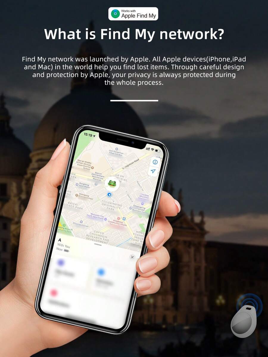 For IOS Find My App Mini GPS Tracker Itag Global Positioning Finder ...