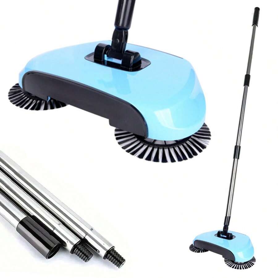 1pc Hand-Push Floor Sweeper Made Of Abs And Stainless Steel Material ...
