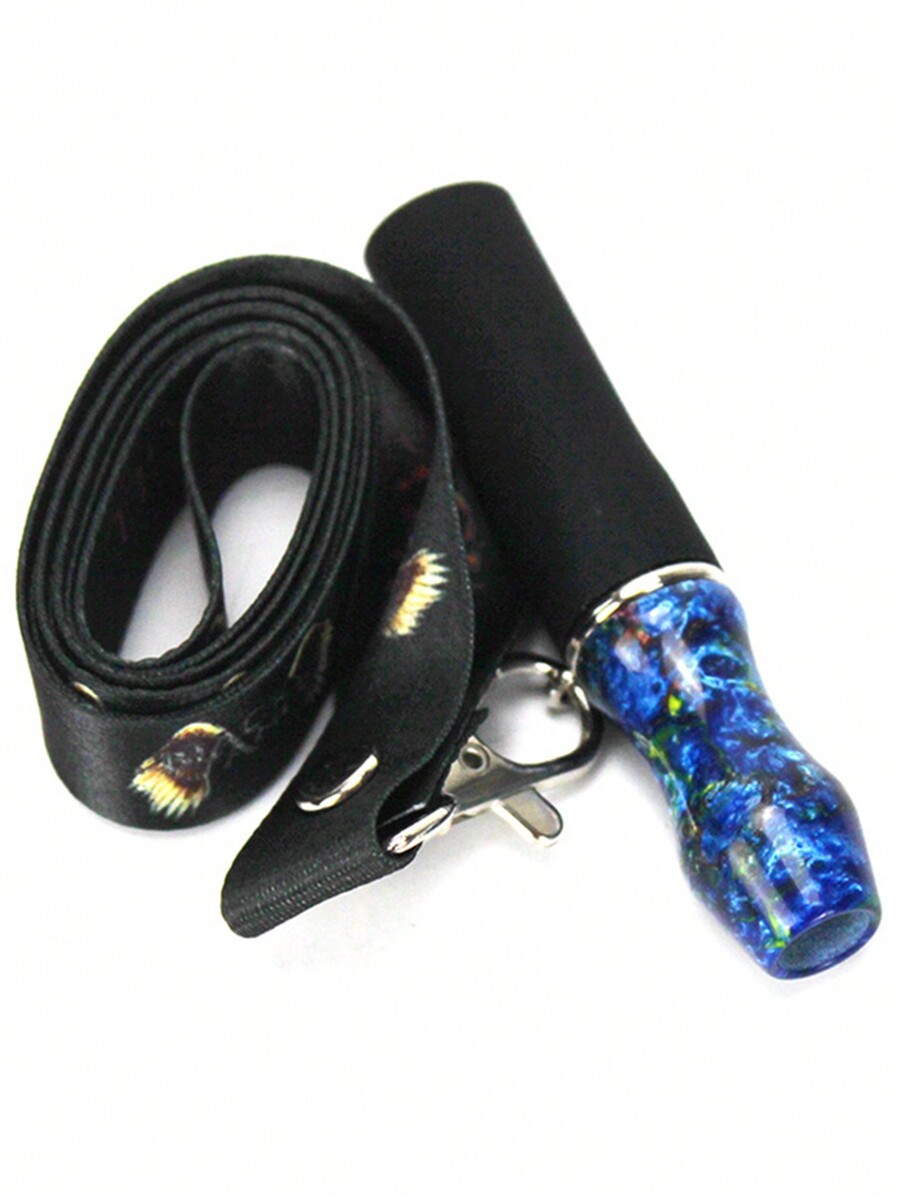 Resin Shisha Hookah Mouthpiece With Hang Rope Strap Silicone Mouth Tips ...