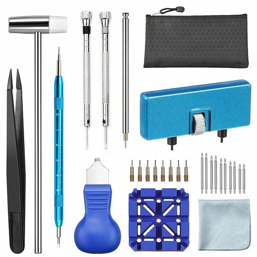 Watch Repair Tool Kit For Adjusting And Replacing Watch Strap/Chain ...