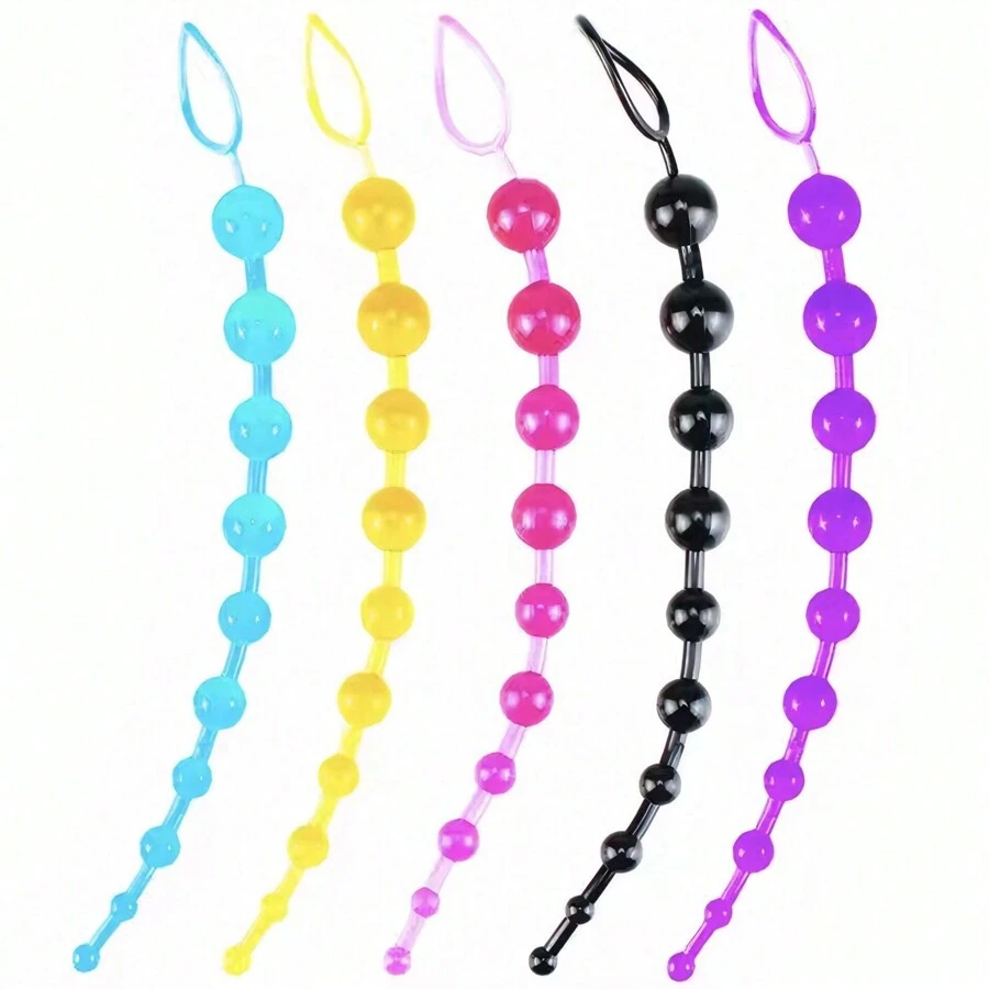 10 Beads Anal Adult Toys For Beginner Exercise Prostate G Spot