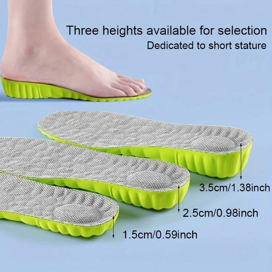 1 Pair Soft Silicone Insoles For Heels Bone Spur Foot Massager Heel Cup ...