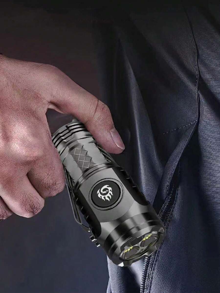 1Pc Mini High-Intensity Flashlight Ultra-High Brightness Disaster ...