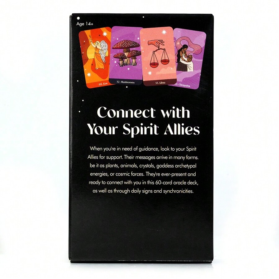 In-Stock English Version Spirit Allies Oracle Card Game Deck For Board ...