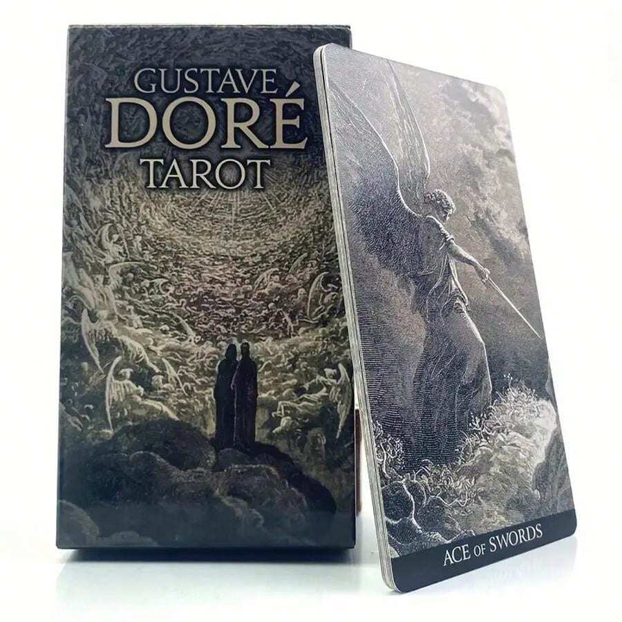 78PCS/Box Gustave Dore Cards, Oracle Card Board Game, With Paper ...