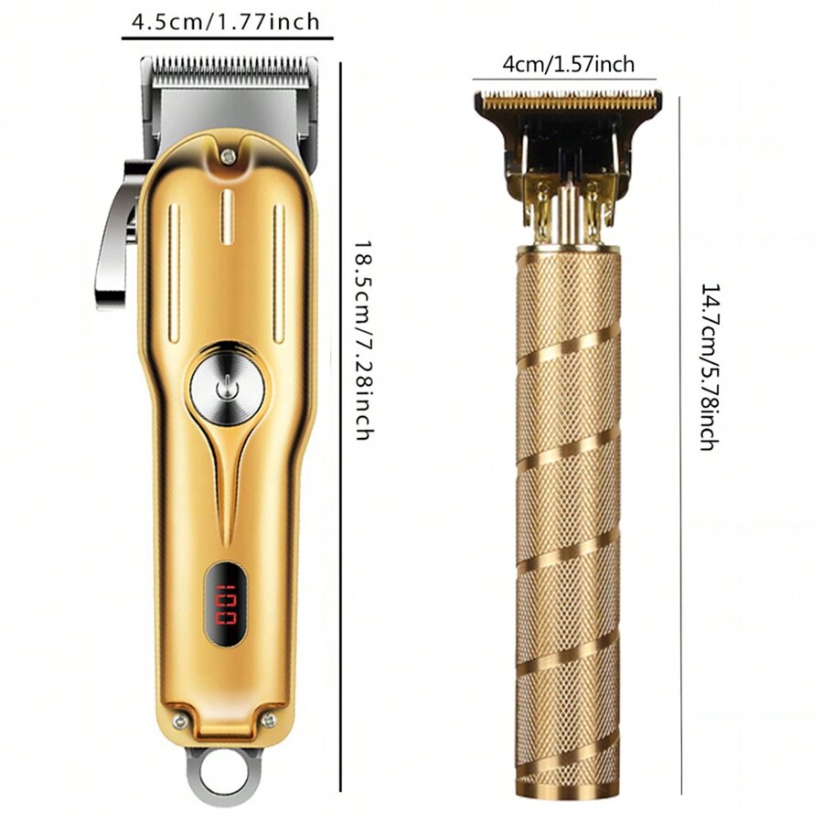 Hair Clippers Cordless Hair Trimmer Professional Barber Clippers ...