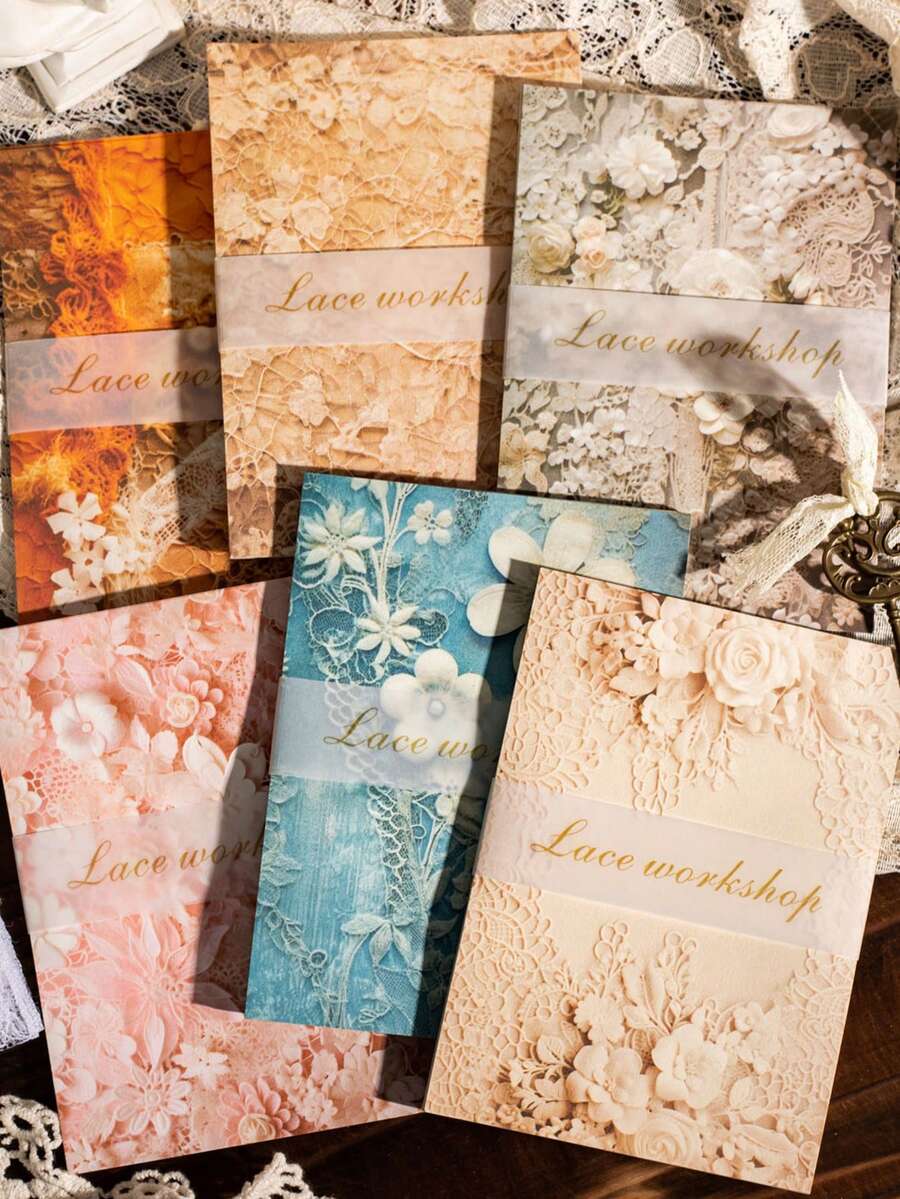 1 Pack Retro Style Tearable Decorative Paper, 10 Themes, 3 Sheets Per ...