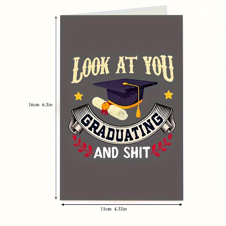 1pcFunny Graduation Card - College Graduation Card - High School ...