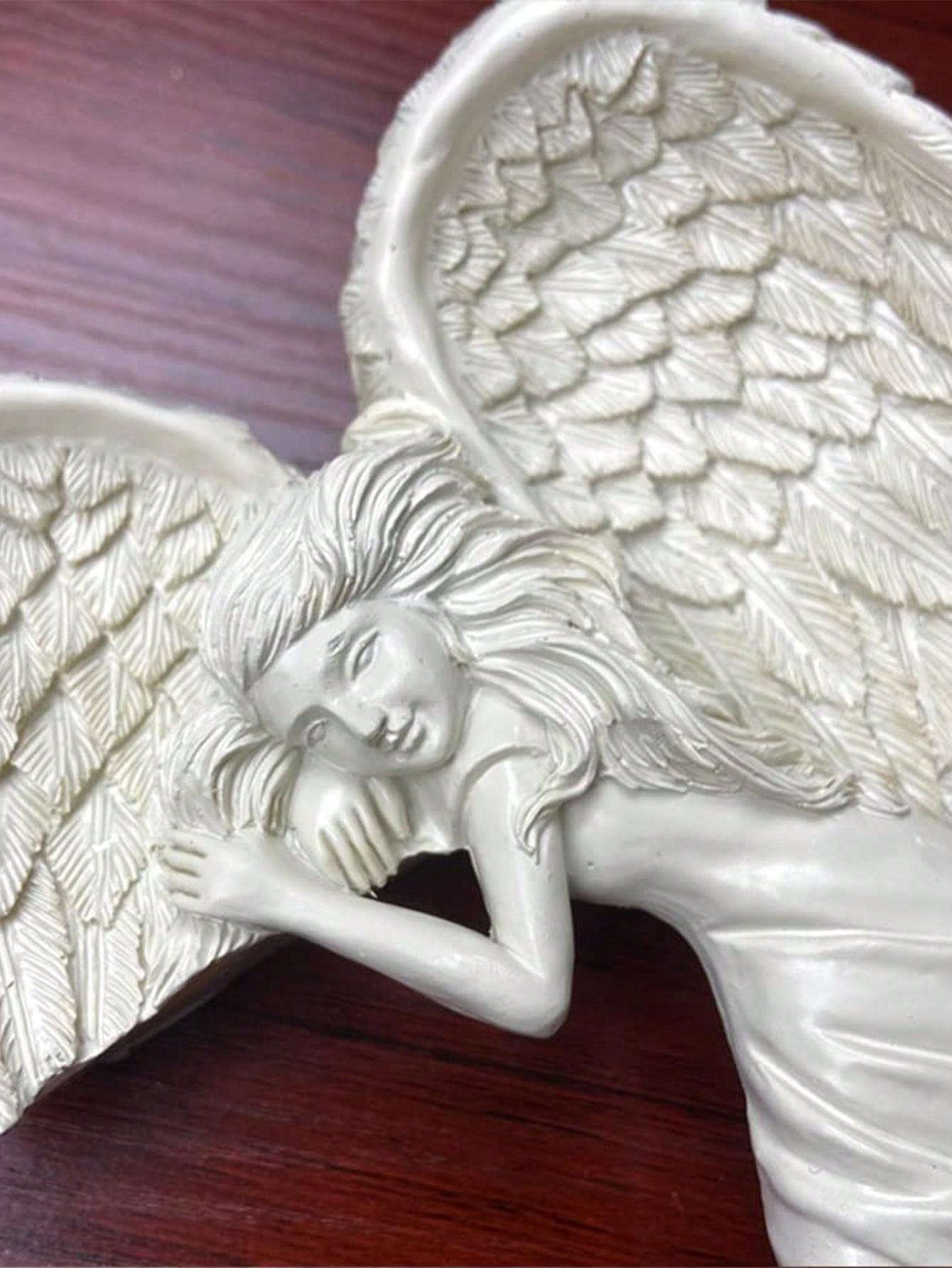 1pc Angel Door Frame Decoration, Door Frame Angel Wing Sculpture ...