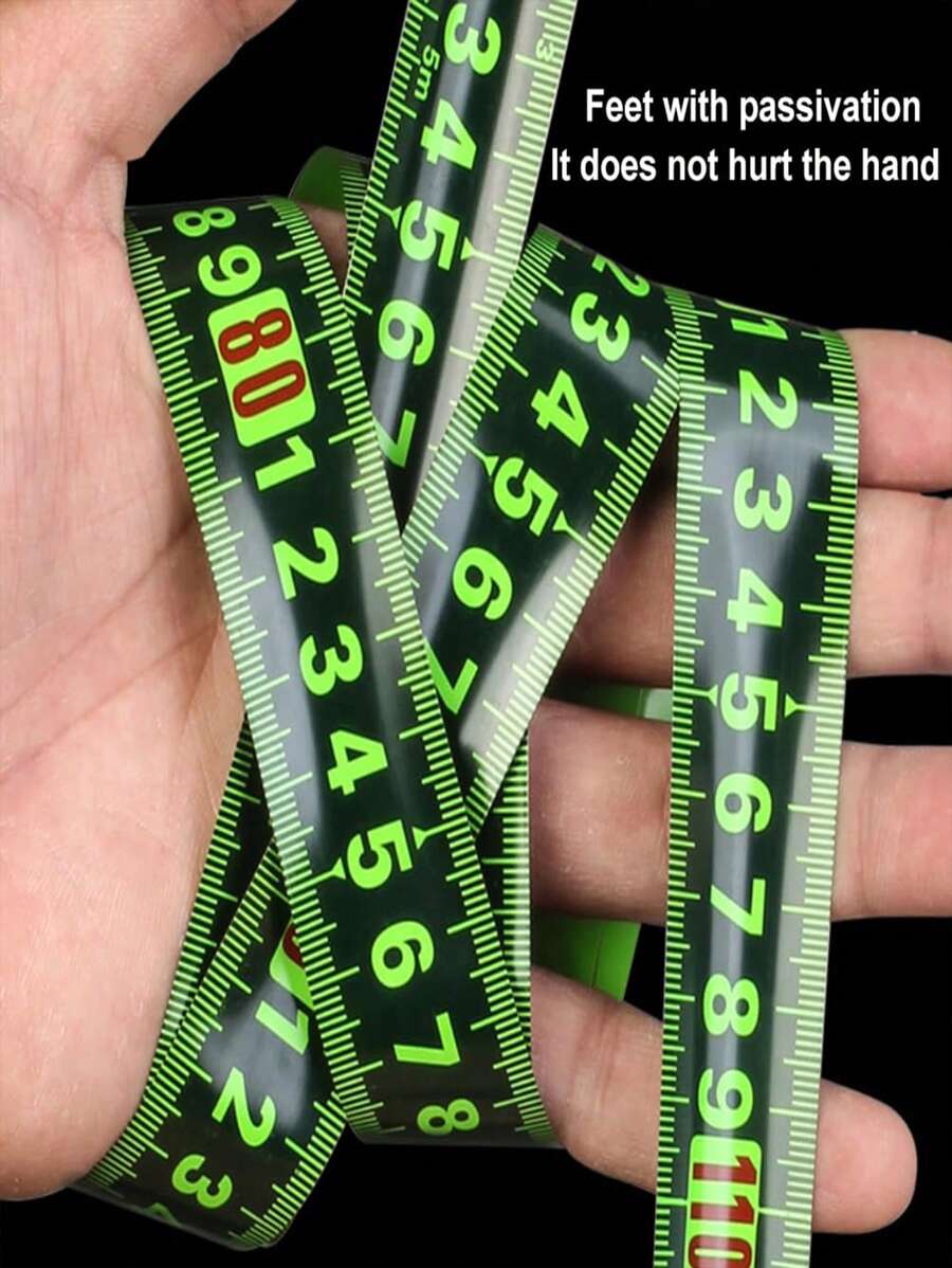 7m Steel Tape Measure With High Contrast Dark Mode Fluorescent Scale ...