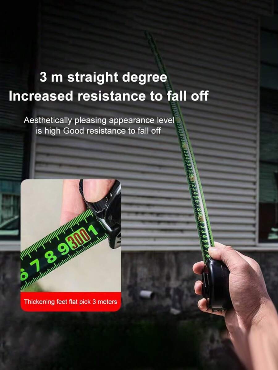 7m Steel Tape Measure With High Contrast Dark Mode Fluorescent Scale ...