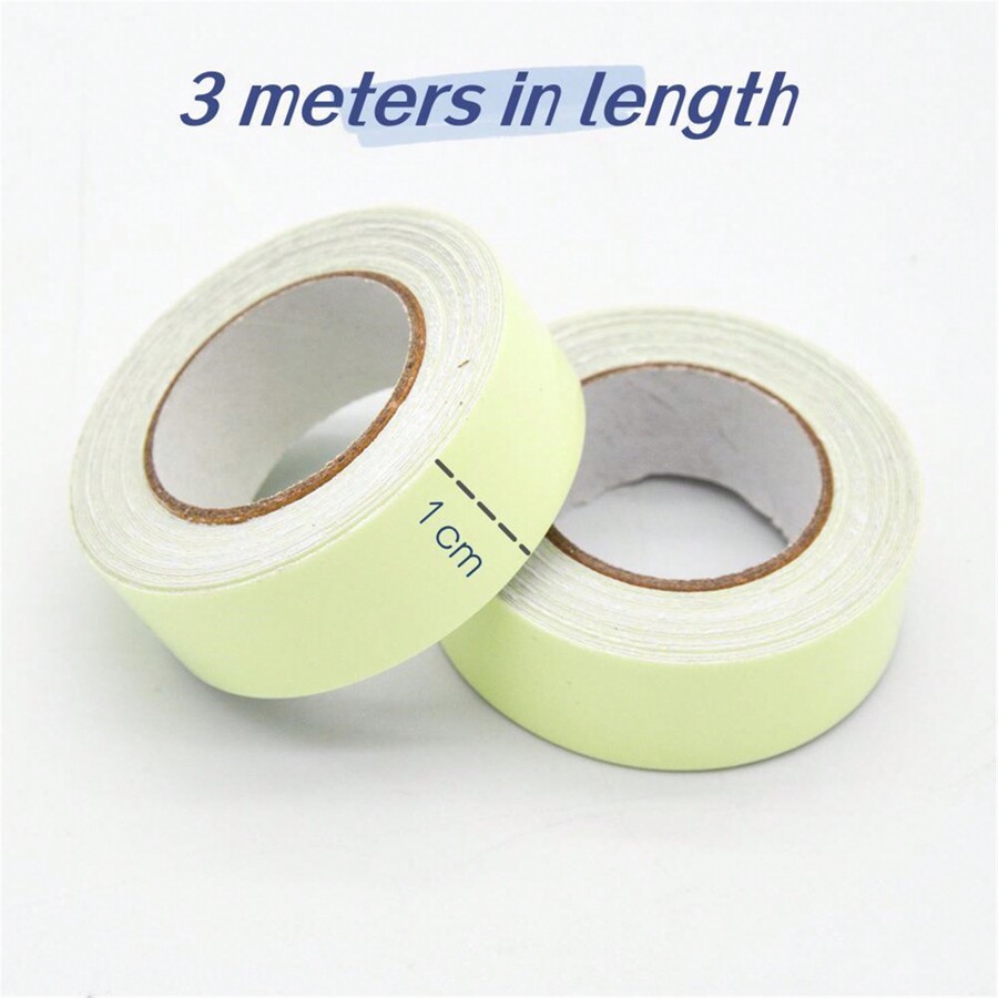 Luminous Tape - Green Warning Lights Storage Stair Anti-Slip Stickers ...