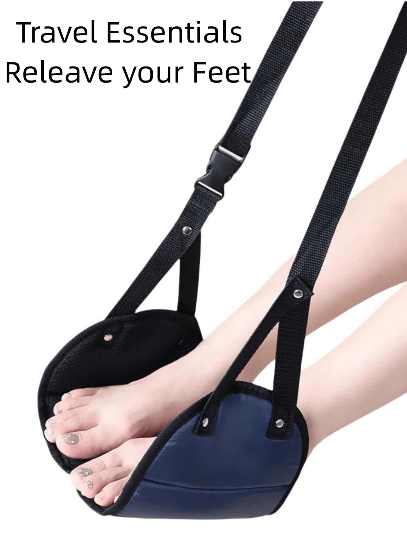 Travel Foot Rest, Portable Foot Sling Leg Rest For Airplane, Foot ...