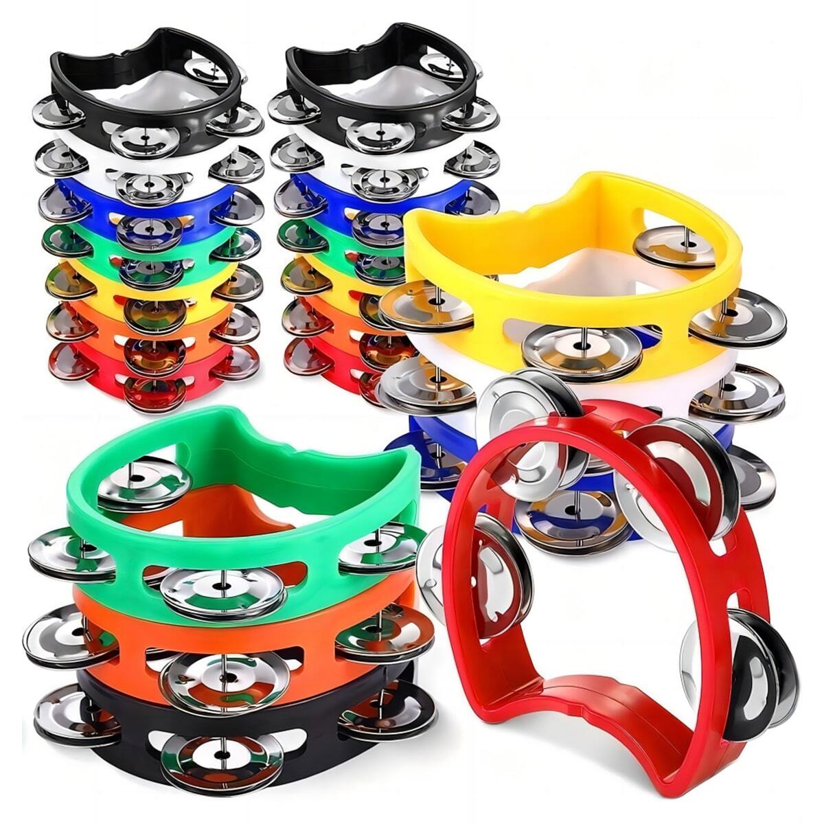 1 Plastic Percussion Adult Hand Drum Instrument, 4 ABS Bell Drum Music ...