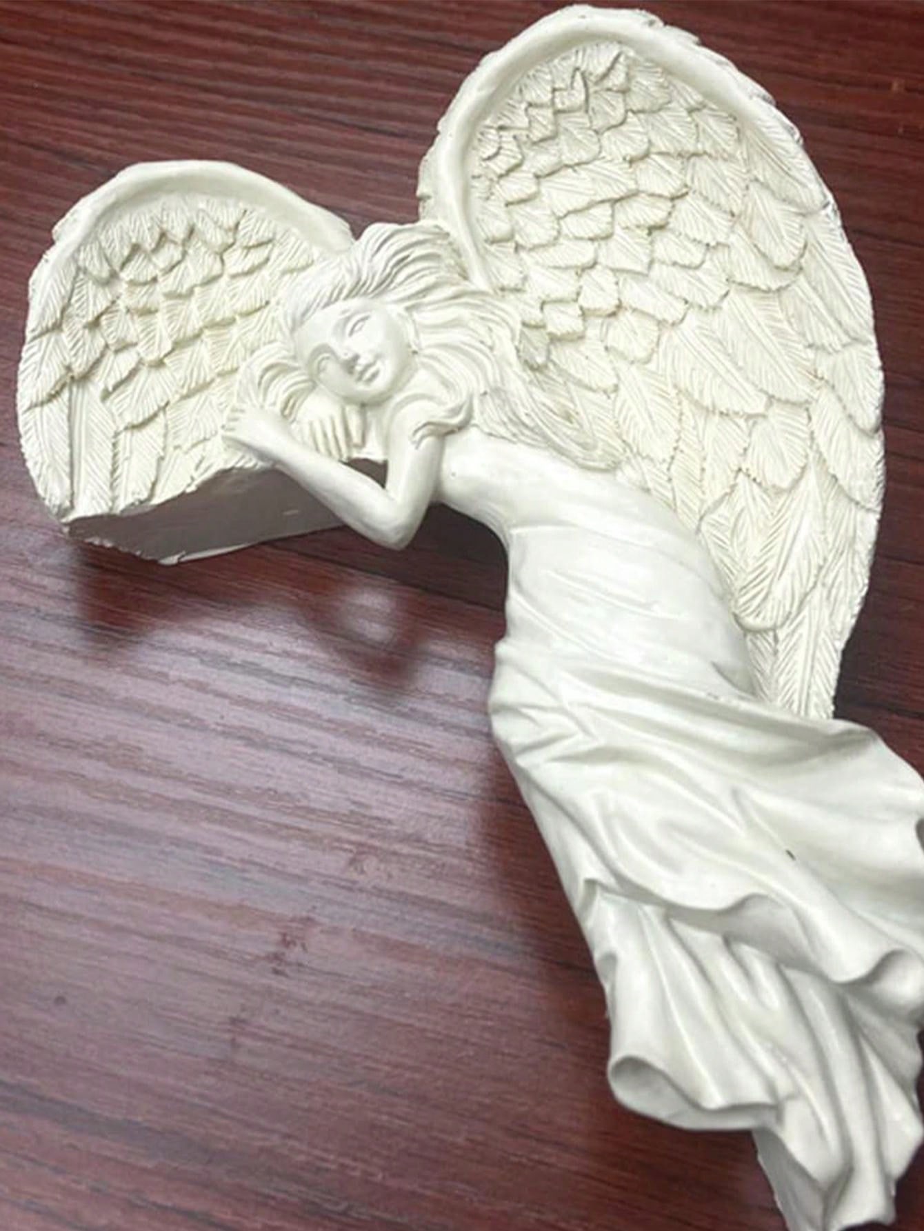 1pc Angel Door Frame Decoration, Door Frame Angel Wing Sculpture ...