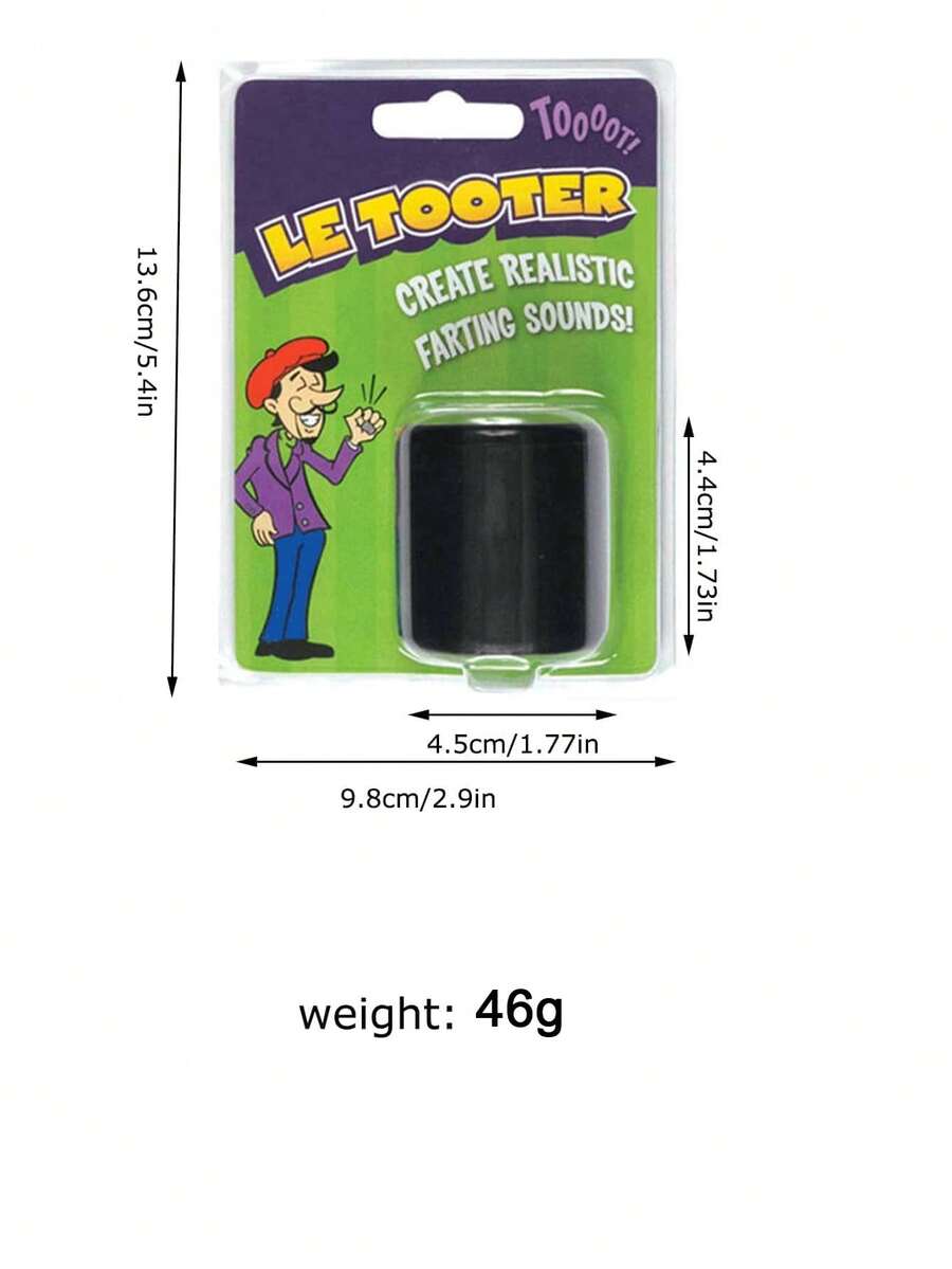 1pc Squeeze Farting Tube Prank Toy With Fart Bucket, Novelty Creative ...