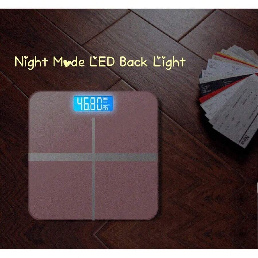 Rechargeable Health Scale Electronic Weighing Scale With Temperature ...