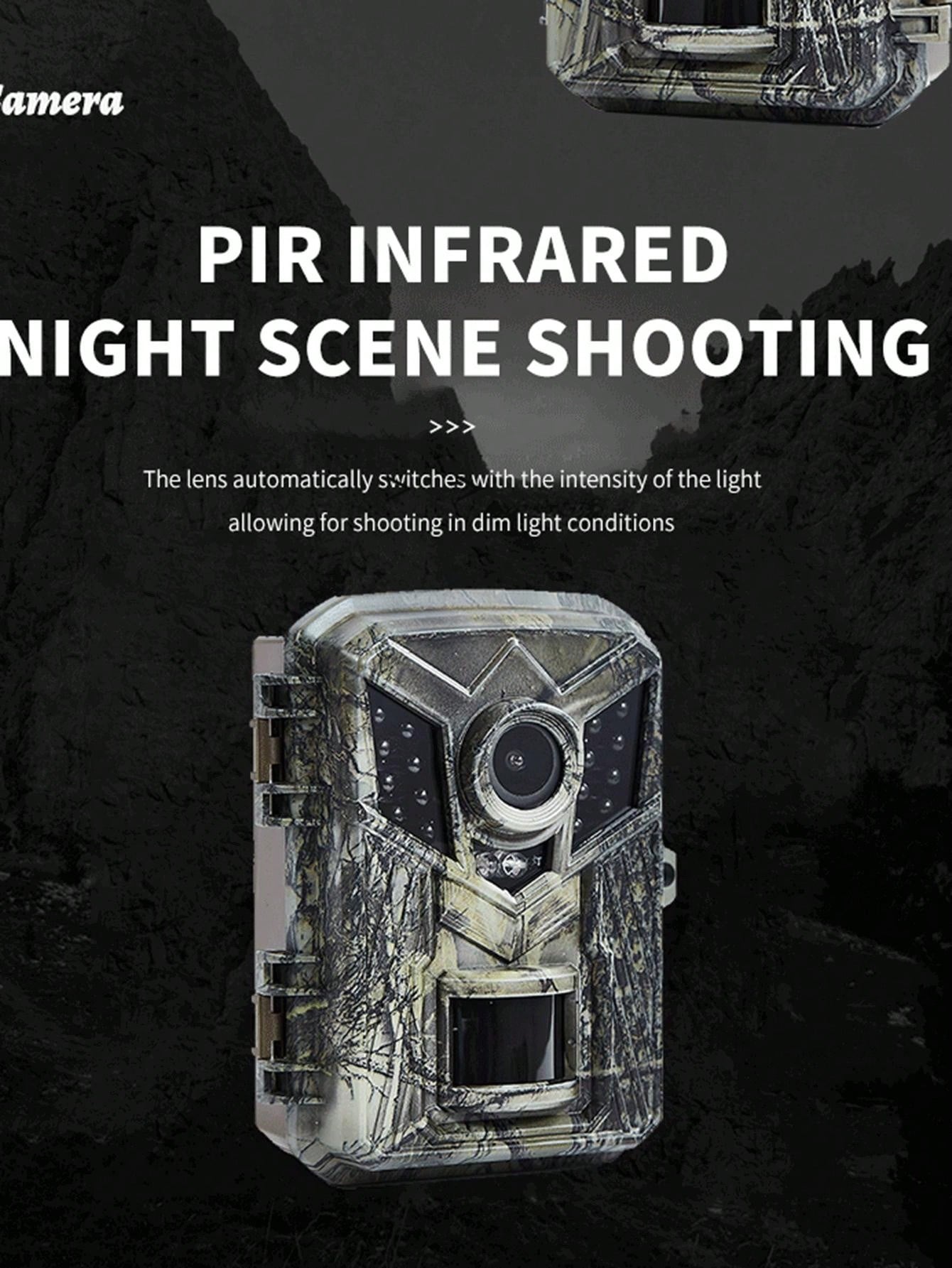Pet/Hunting Camera 1080p Infrared Night Vision Motion Triggered ...