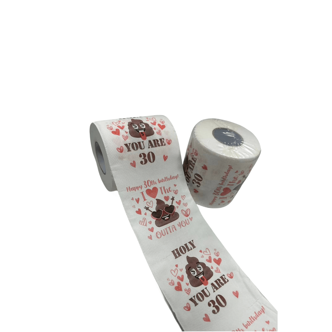 1pc, Funny Birthday Party Tissue Paper, Cartoon Poop Pattern Printed ...